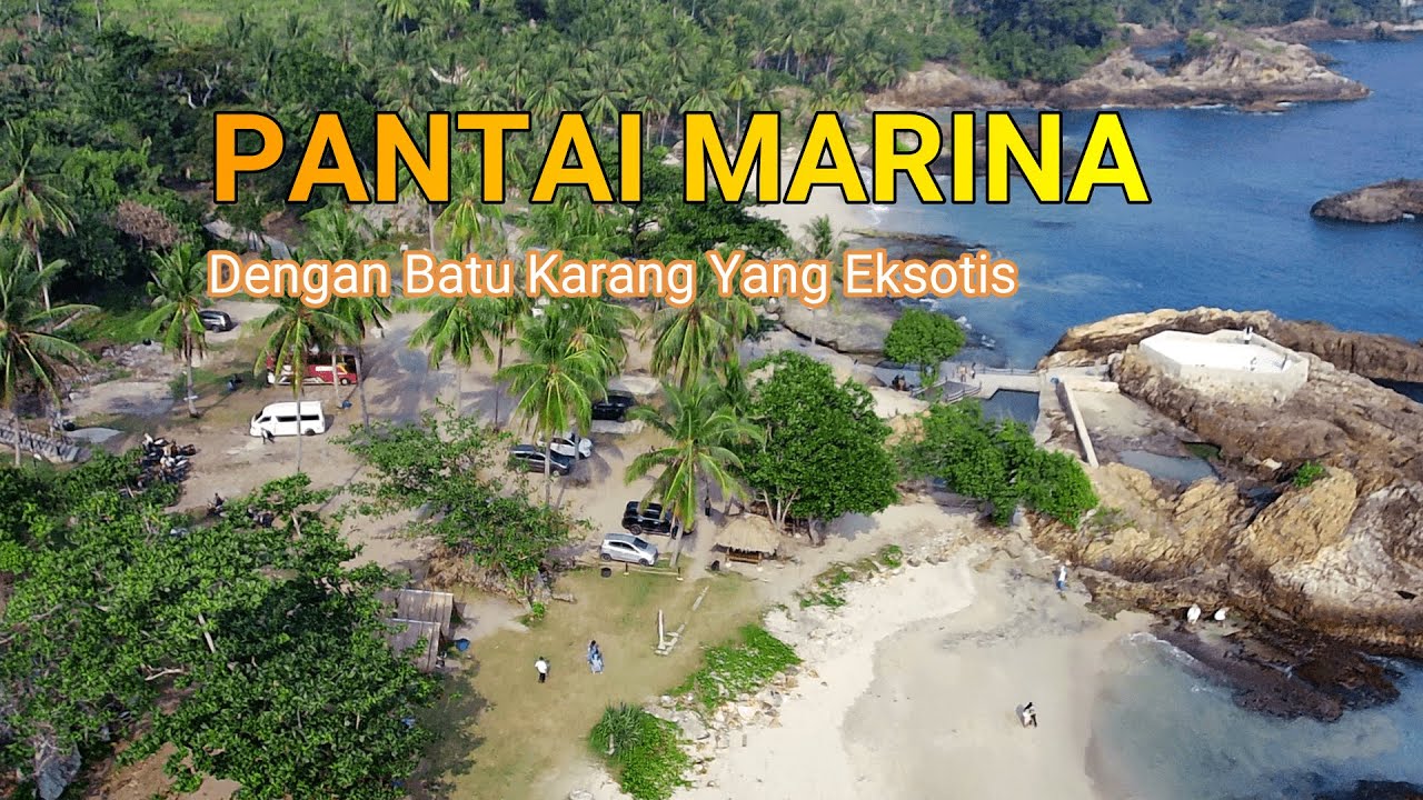 VIEW PANTAI MARINA LAMPUNG Sekarang Makin Bagus - YouTube