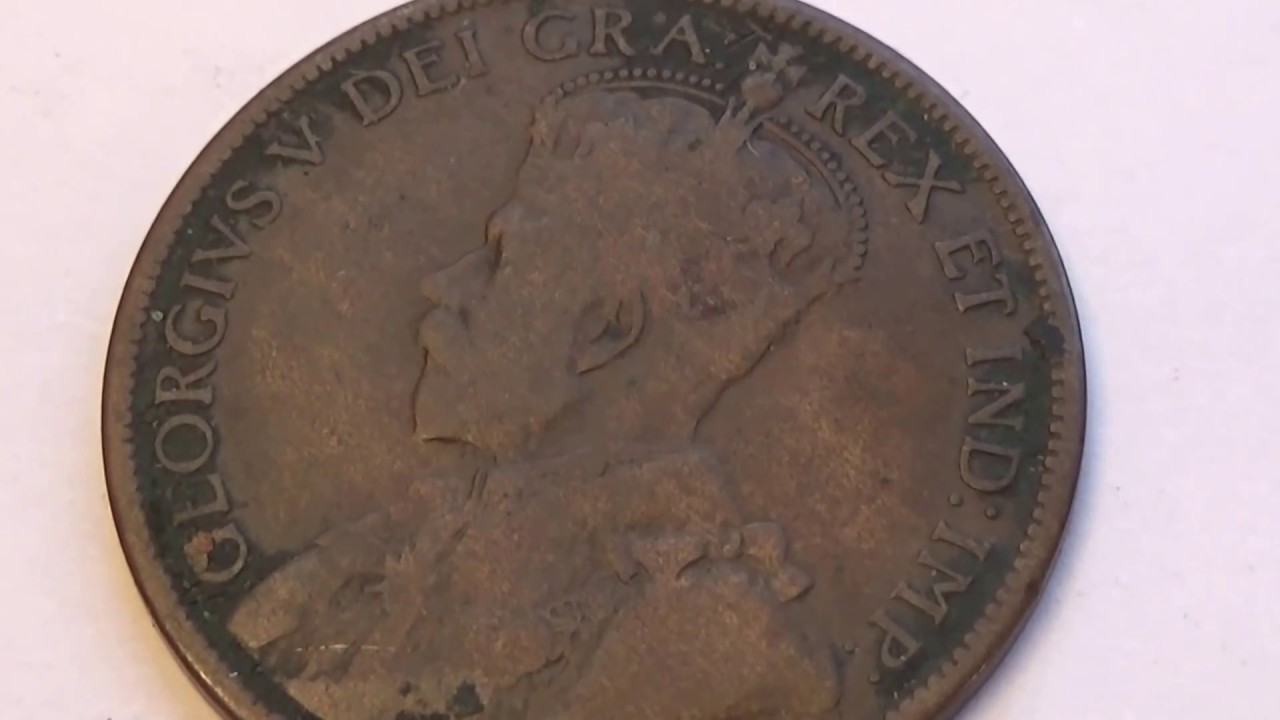 Canada's 1916 Georgivs V Coin - YouTube