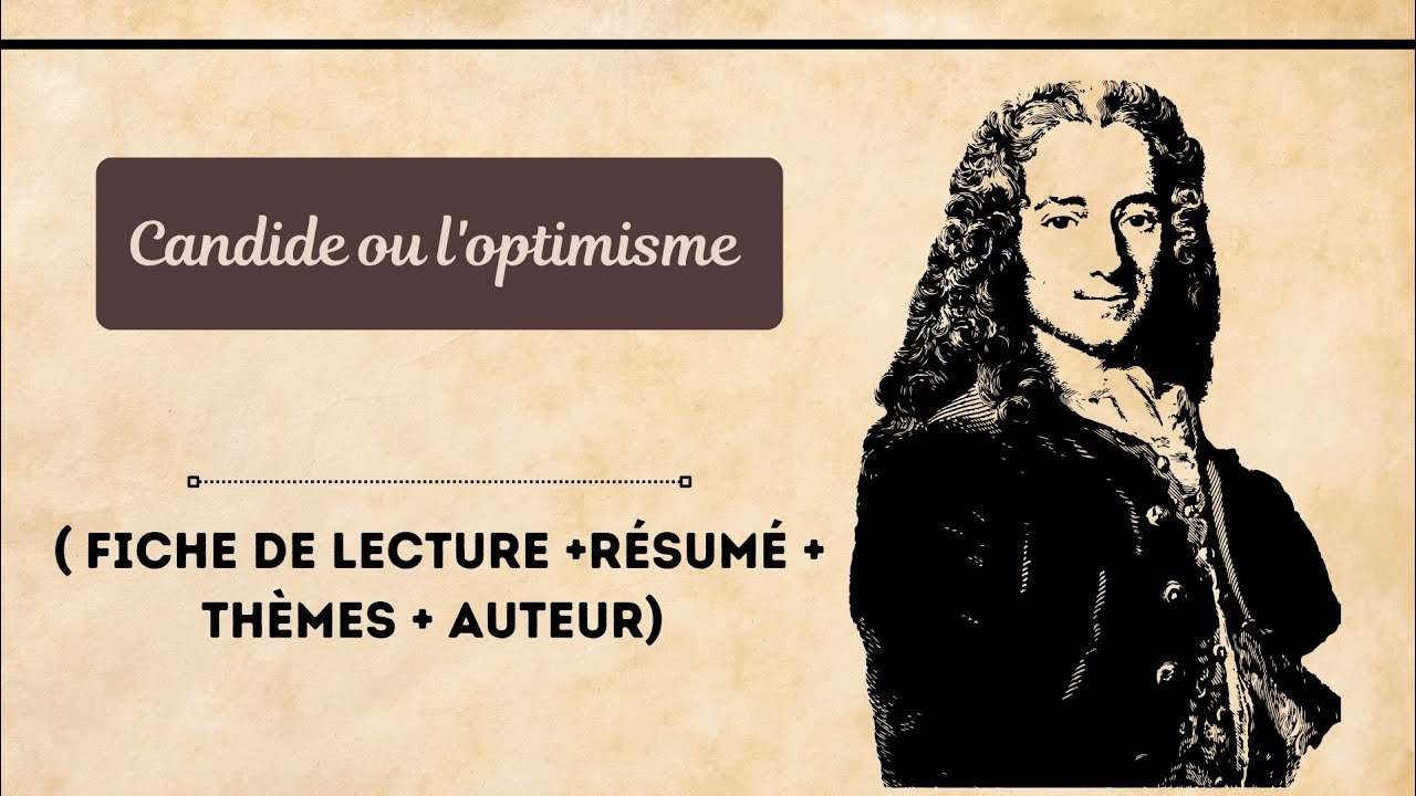 Candide ou l'optimisme pour le Bac Libre ( Fiche de lecture +Résumé ...
