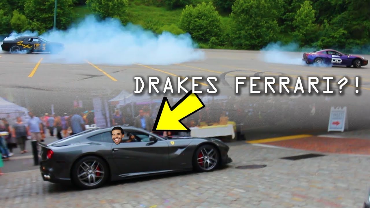 Drake's (the rapper) FERRARI?! DONUTS IN A HOTEL PARKING LOT?! (2019 ...