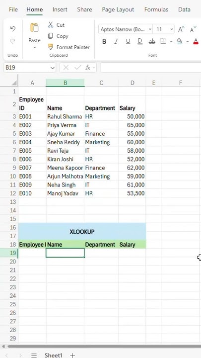 Stop Using VLOOKUP! XLOOKUP is the New Excel Superpower 🔥| How to use XLOOKUP in Excel. - YouTube