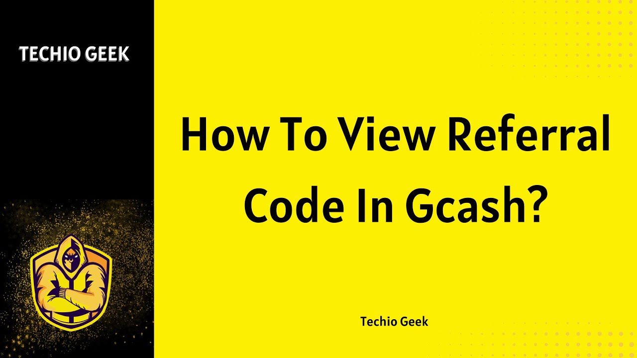 How To View Referral Code In Gcash? - YouTube