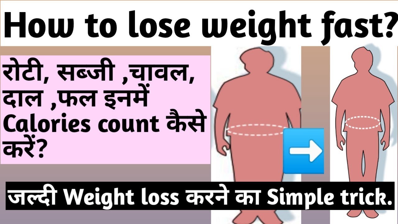 How to lose weight fast | Diet chart for weight loss | Calories ...
