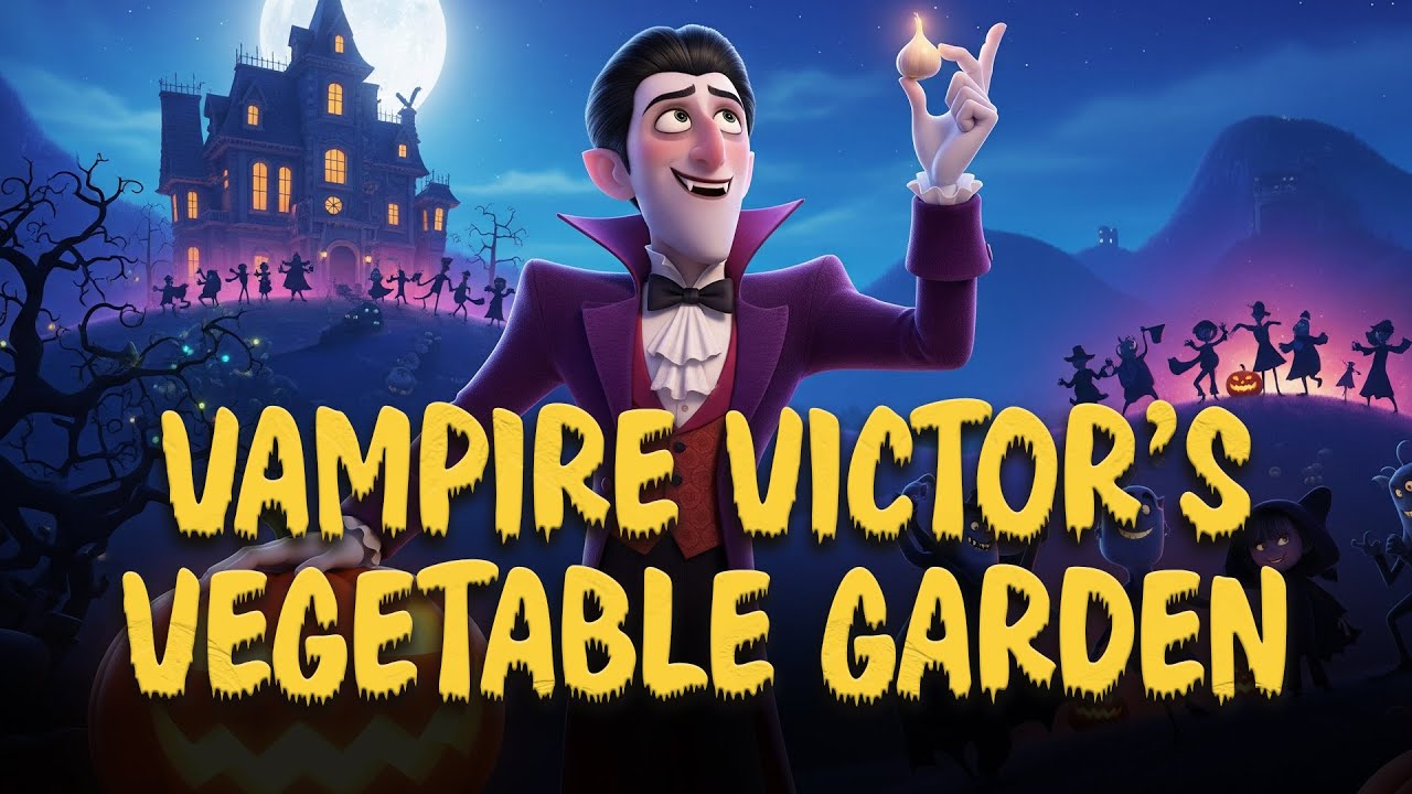 Vampire Victor’s Vegetable Garden - A Gentle Halloween Bedtime Story ...