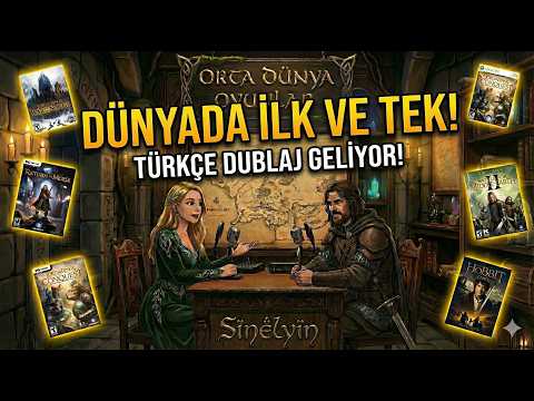 Yüzüklerin Efendisi Oyunları Artık Türkçe! | Dünyada İlk ve Tek! Türkçe Dublaj Geliyor!