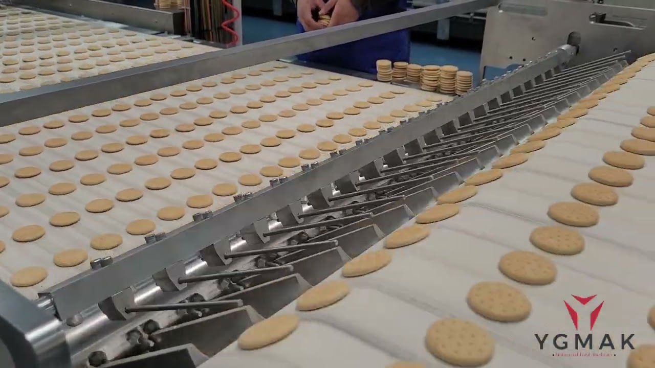 COOKIE CAPPER - IN-LINE FEEDING (AUTOMATIC) - YouTube