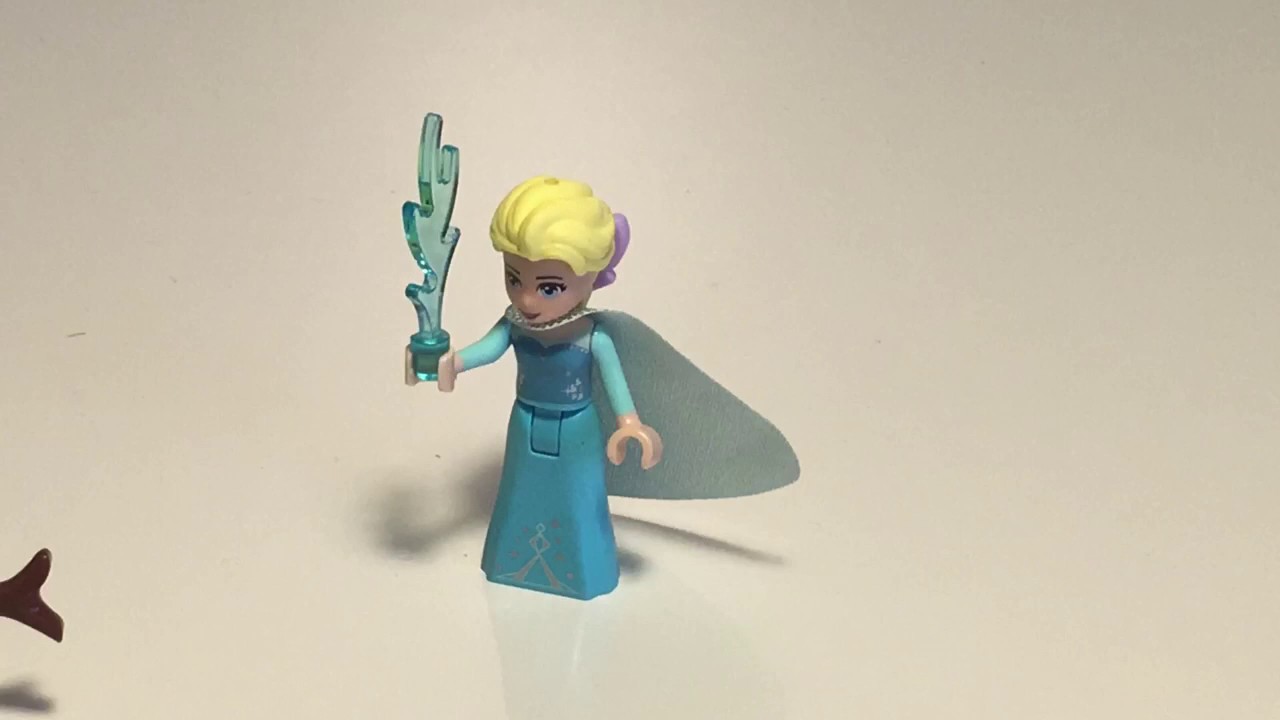 Lego Disney Elsa's Sparkling Ice Castle - Stop Motion - Speed Build ...