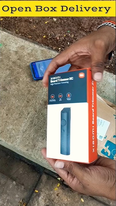 #unboxing MI Beard Trimmer 2C #shorts #openboxdelivery #viral - YouTube