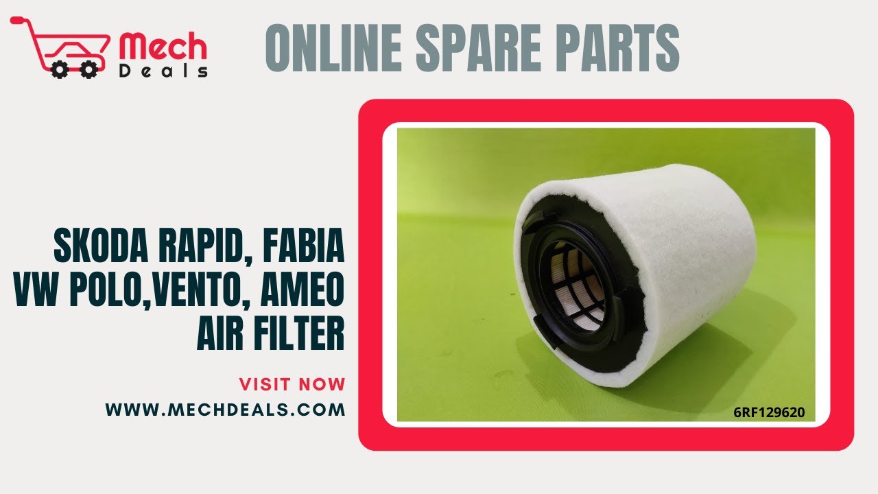 Skoda Rapid, Fabia /VW Polo,Vento, Ameo Air Filter | 6RF129620 | Buy ...