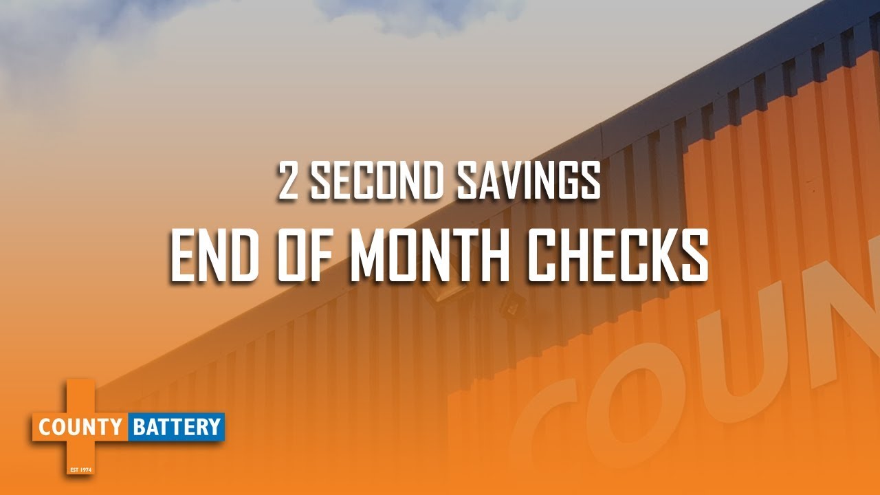 2 Second Savings - End of Month Checks - YouTube
