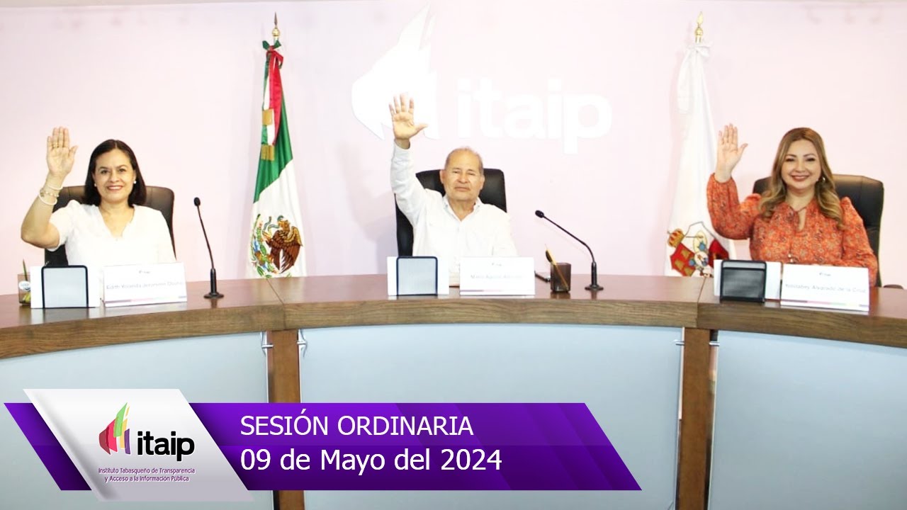 Sesión ordinaria del Pleno. 09 de mayo de 2024 - YouTube