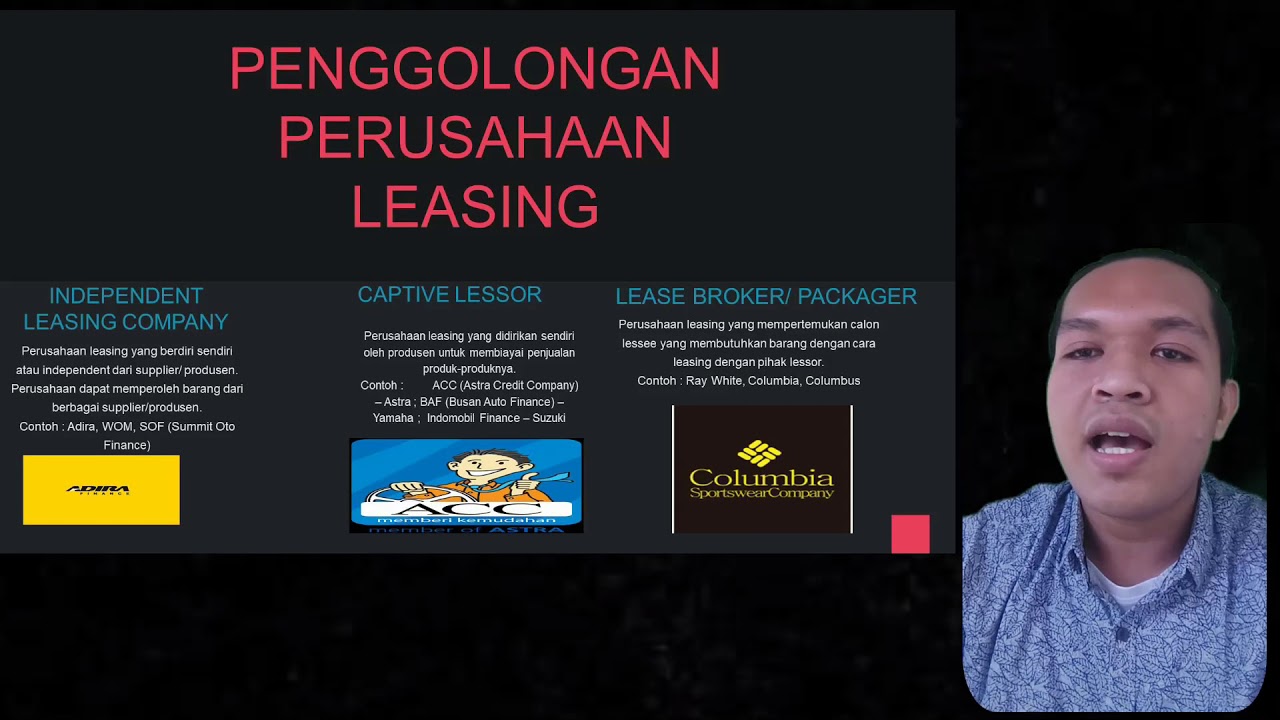 ''LEASING'' Tugas Kuliah Manajemen Lembaga Keuangan Dan Perbankan - YouTube