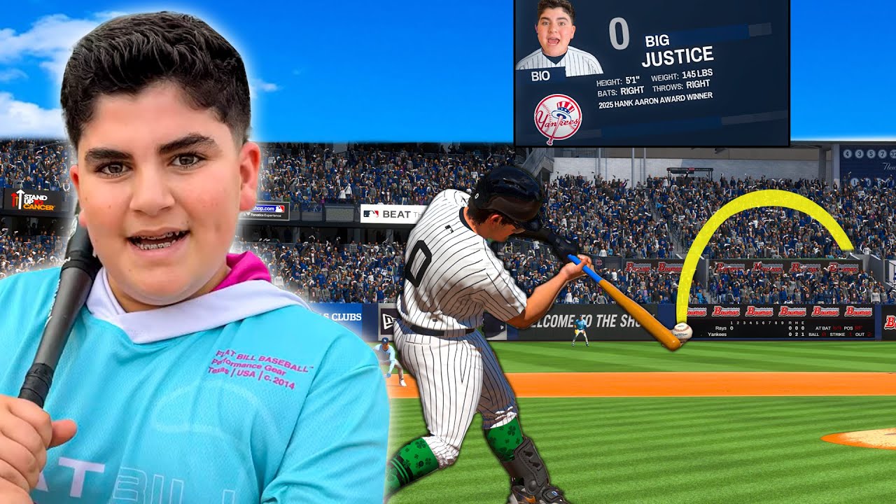 I Put Big Justice in MLB - YouTube