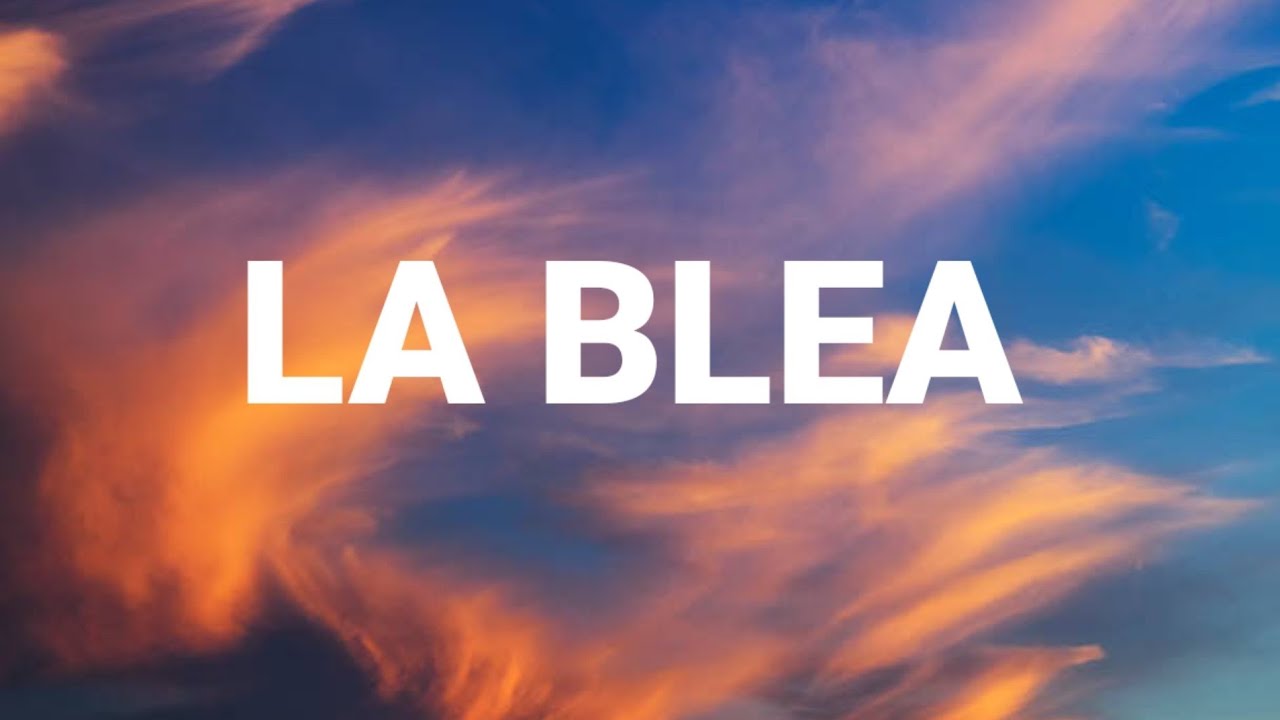 Anuel AA - LA 2BLEA (Letra_Lyrics) - YouTube