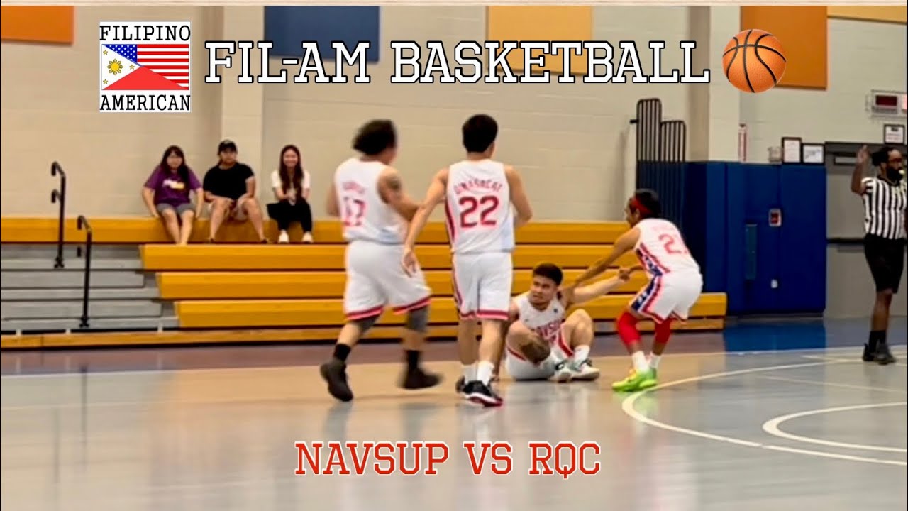 FIL-AM Basketball: NAVSUP VS RQC Highlights. Buzzer beater by LJ ...