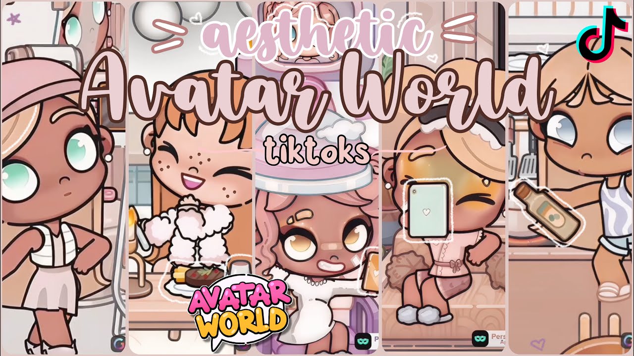 🫐50 minutes of Aesthetic Avatar World (routines, roleplay, cooking etc ...