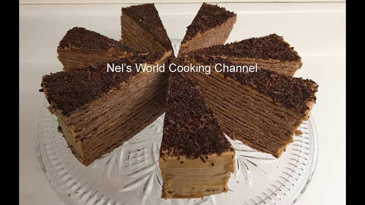 Amazing 15 layer cake - Cake Mikado - How to Make the Most Amazing ...