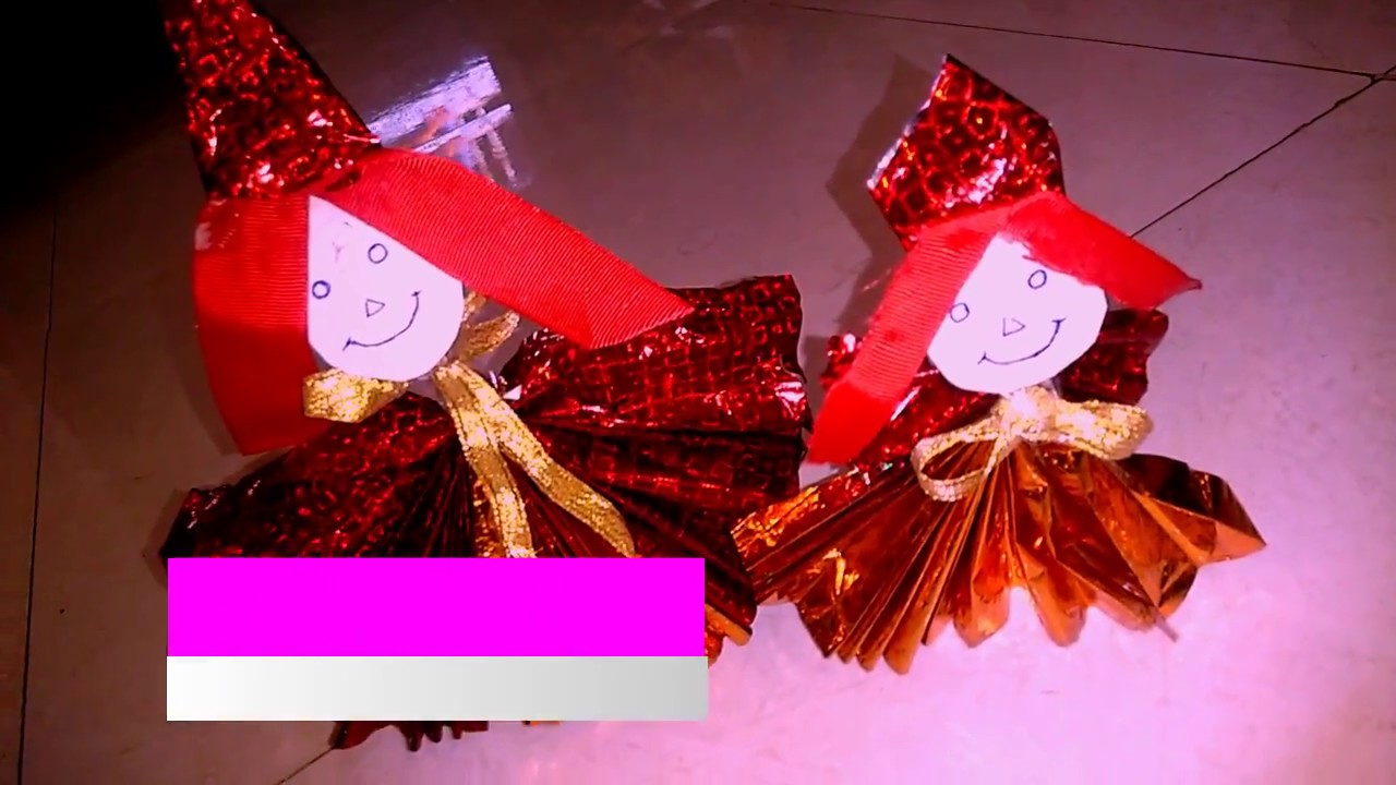 how to make lovely paper doll : Gift it for loved ones | making of ...