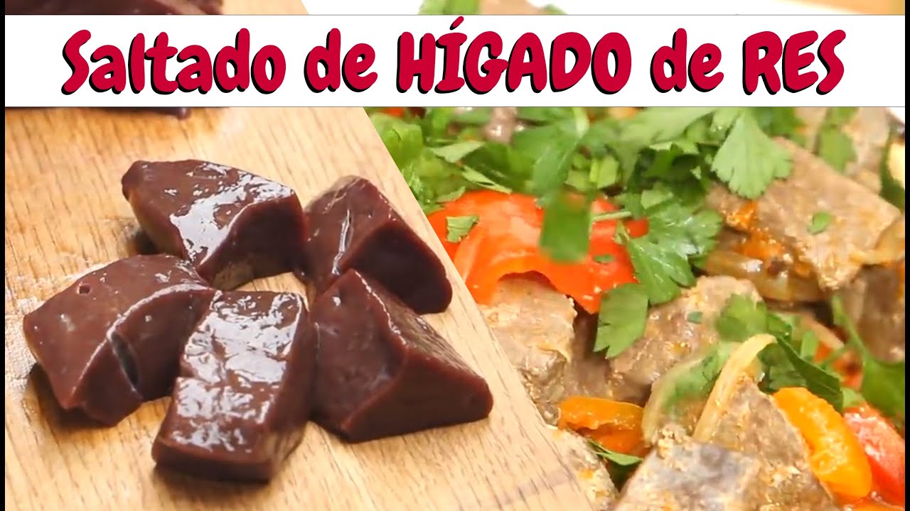 Saltado de HÍGADO de RES | Hígado encebollado muy SUAVE - YouTube
