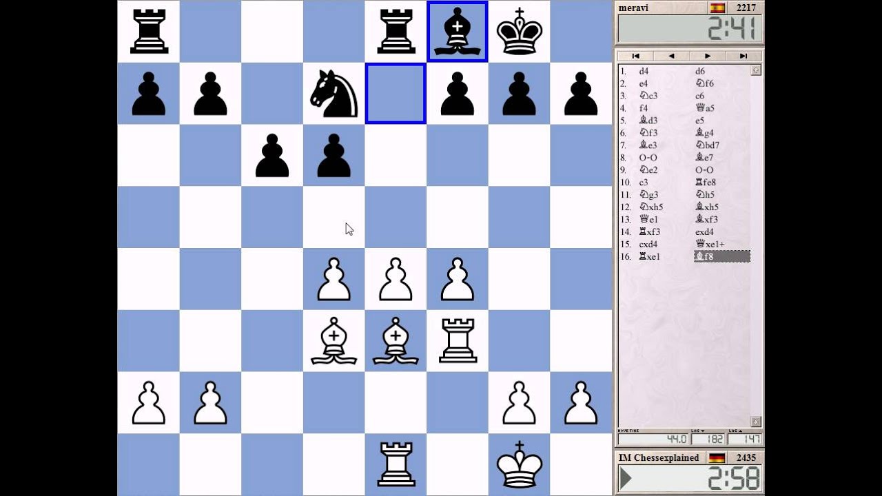 Blitz Chess #1054 with Live Comments Czech Defence - YouTube