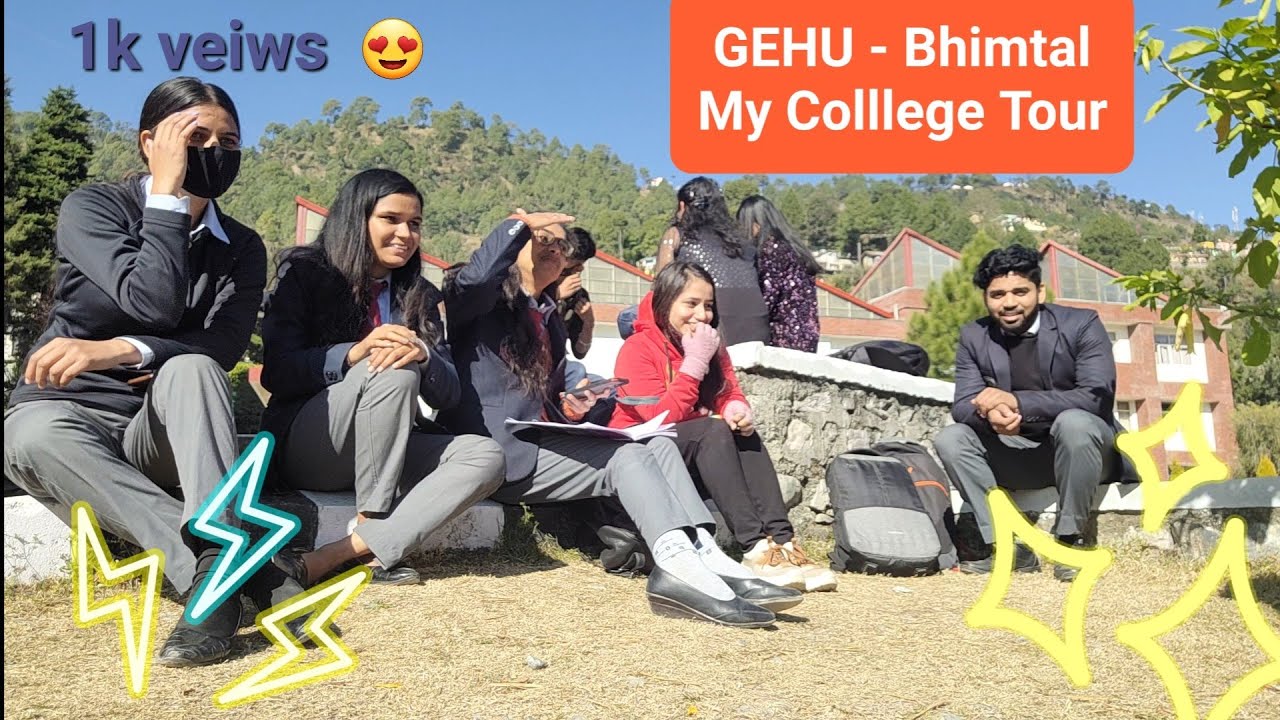 My College Campus Tour😌|| GEHU - Bhimtal || 11th Most Beautiful Campus ...