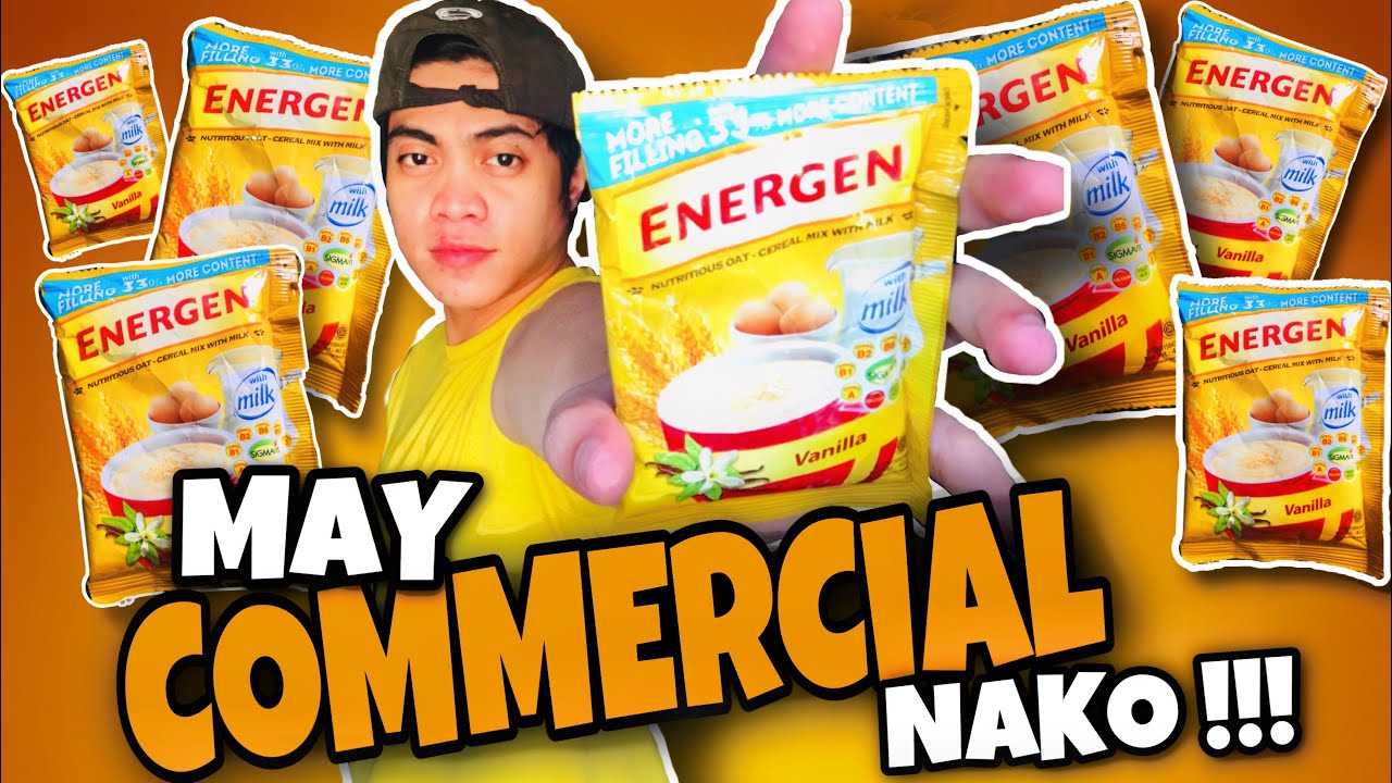 Patalastas | ENERGEN COMMERCIAL | Philippines (Tvc) energen vanilla ...