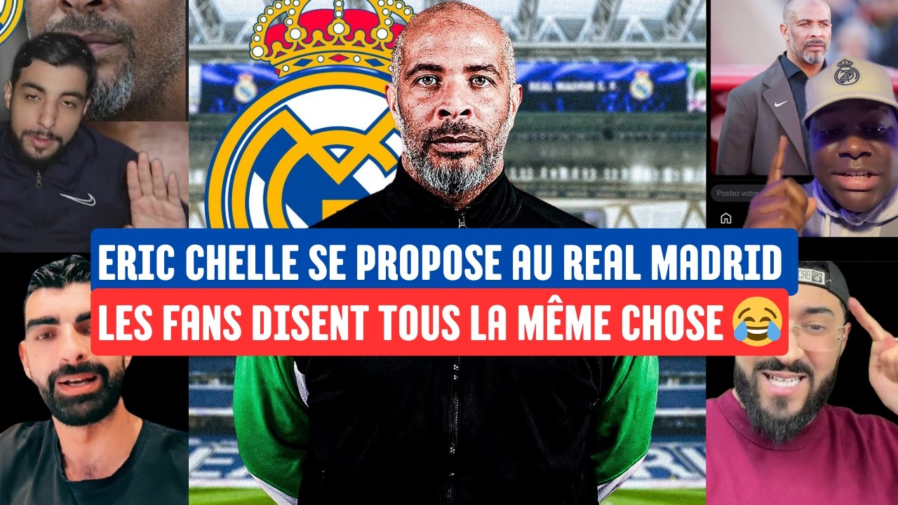 🚨Eric Chelle veut entraîner le Real Madrid 😱 les fans lui disent déjà ...