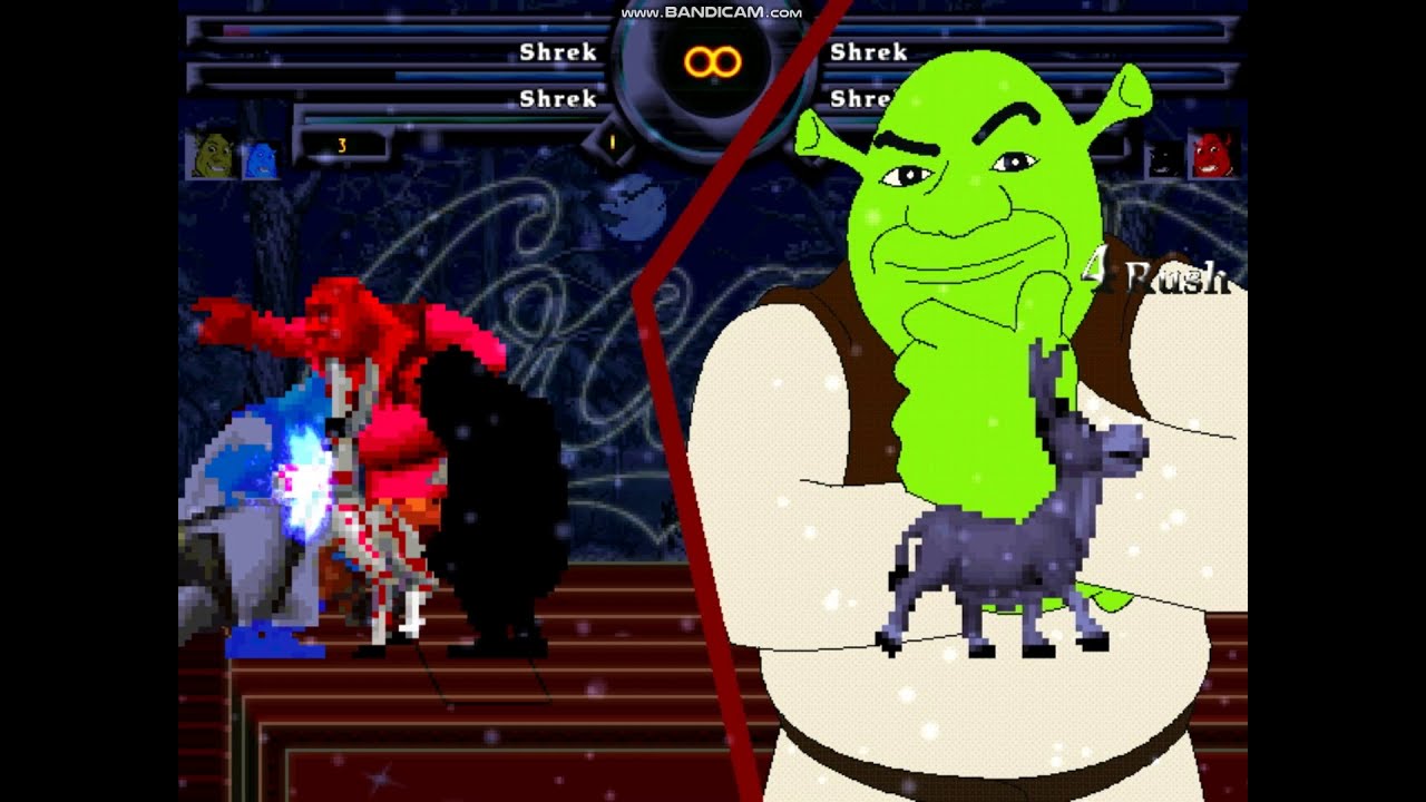 M.U.G.E.N Shrek Released - YouTube