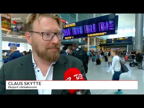 Claus Skytte taler om muligheder og trusler ved at bruge AirBnB på TV2 ...