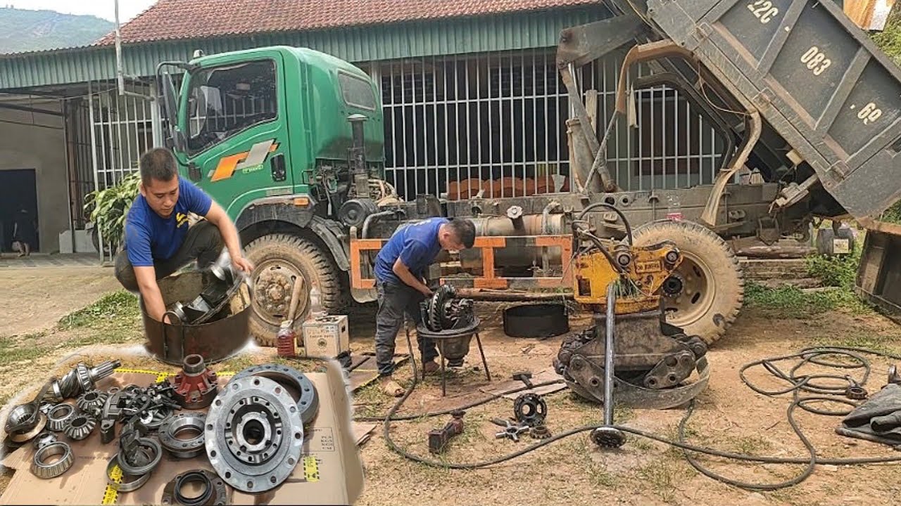 Mobile truck repair: Replace and fix damage to the truck's motion ...