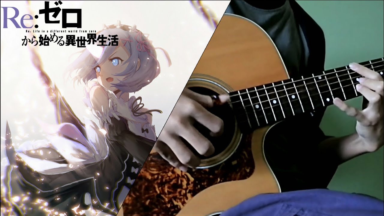 Re:Zero season 2 op guitar cover // Realize - Konomi Suzuki - YouTube