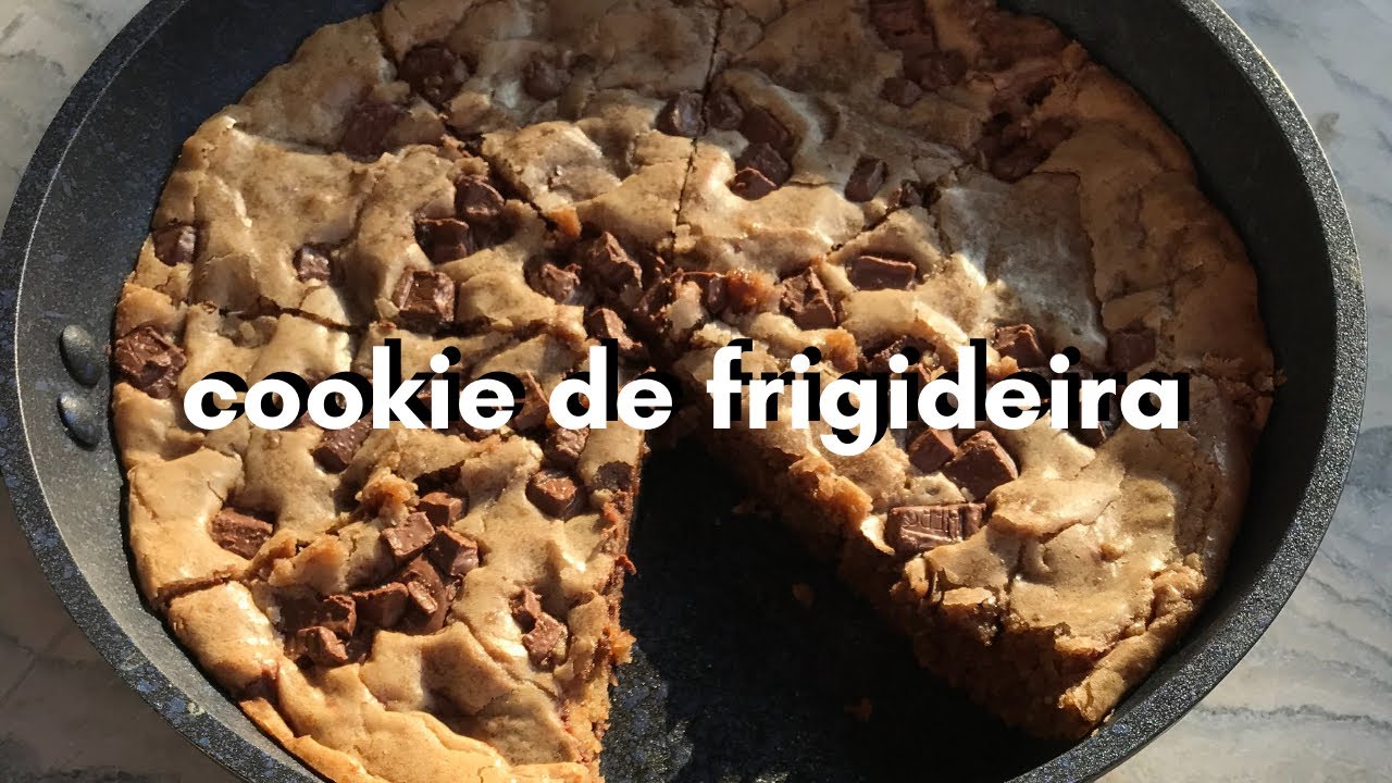 COOKIE DE FRIGIDEIRA - YouTube