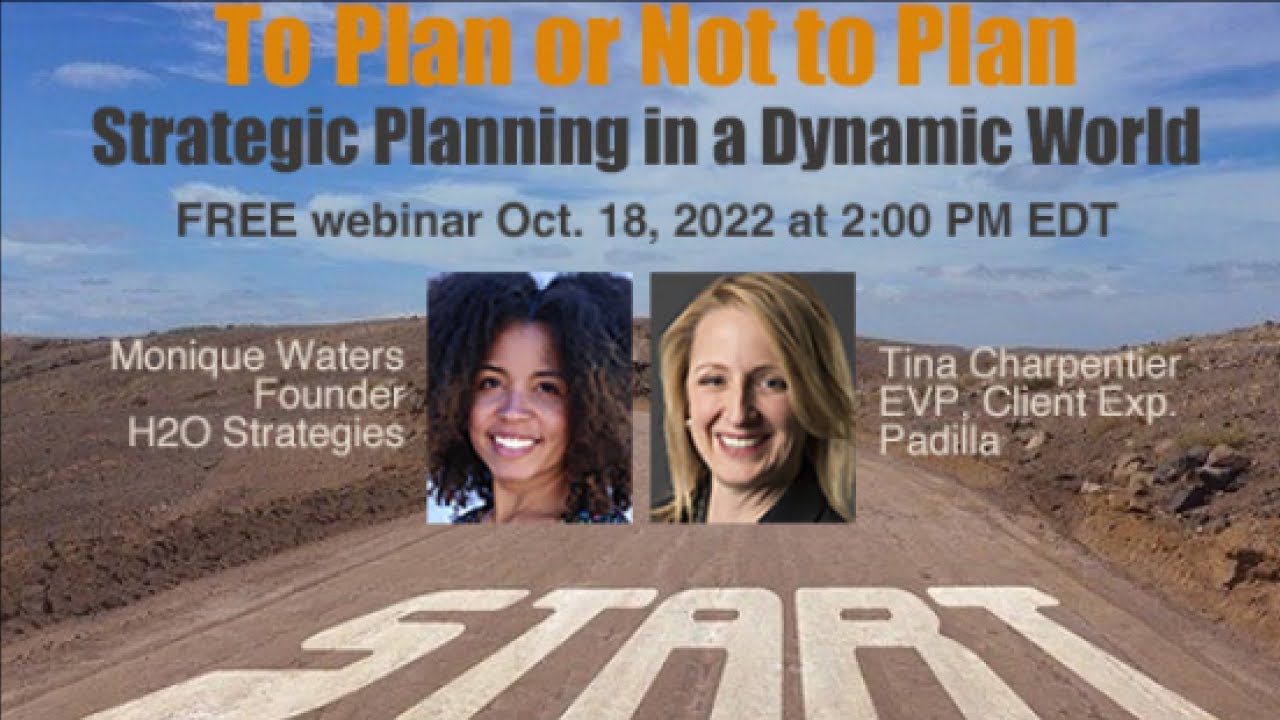 To Plan or Not To Plan, Strategic Planning in a Dynamic World - YouTube