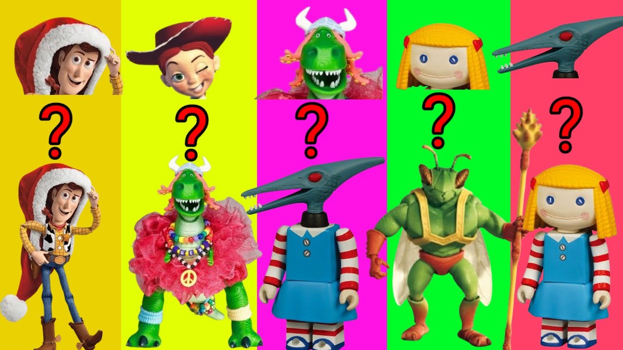 Looking for Disney Pixar Toy Story 4 Woody, Buzz Lightyear, jessie, Rex ...