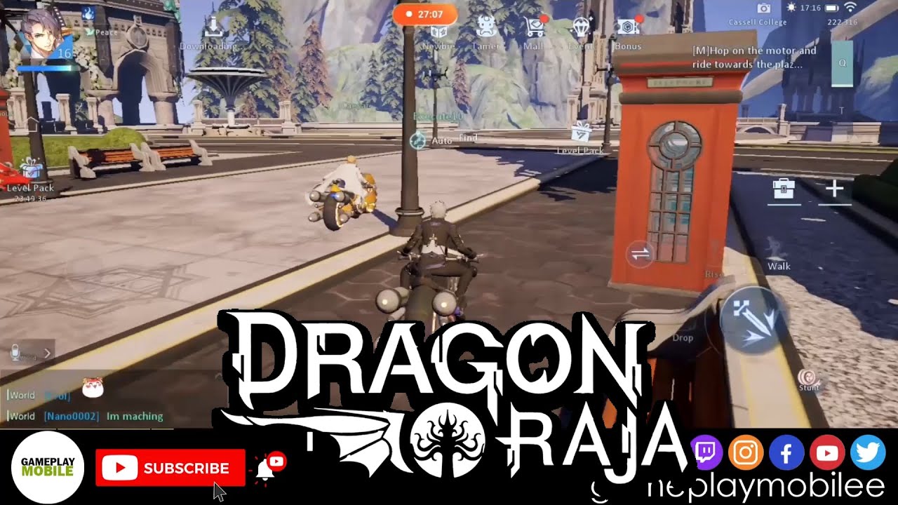 Dragon Raja #GAMEPLAY (Android/IOS Mobile #MMORPG Game) - YouTube