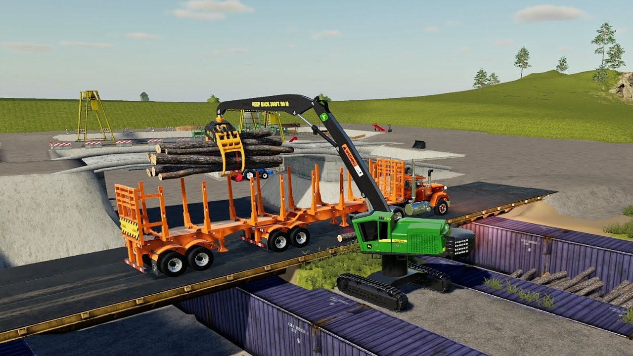 FS19 - Map Ravenport 189 - Forestry and Farming - YouTube