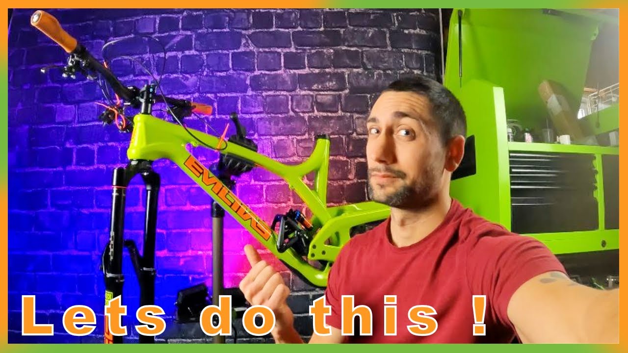 How to frame wrap your bike - YouTube