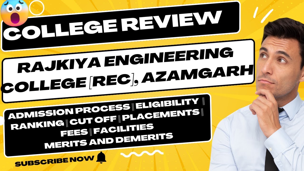 Rajkiya Engineering College - [REC], Azamgarh || College Review - YouTube