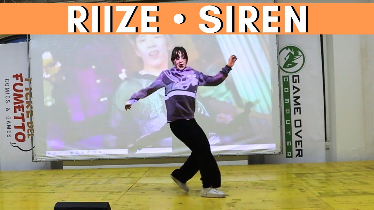 Betty • SIREN - RIIZE (Udine Comics&Games 2024, ITALY) - YouTube