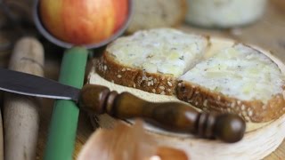 Zwiebel-Apfel-Schmalz | Selbstgemacht und einfach herzustellen | für Brot und weiteres (vegan)