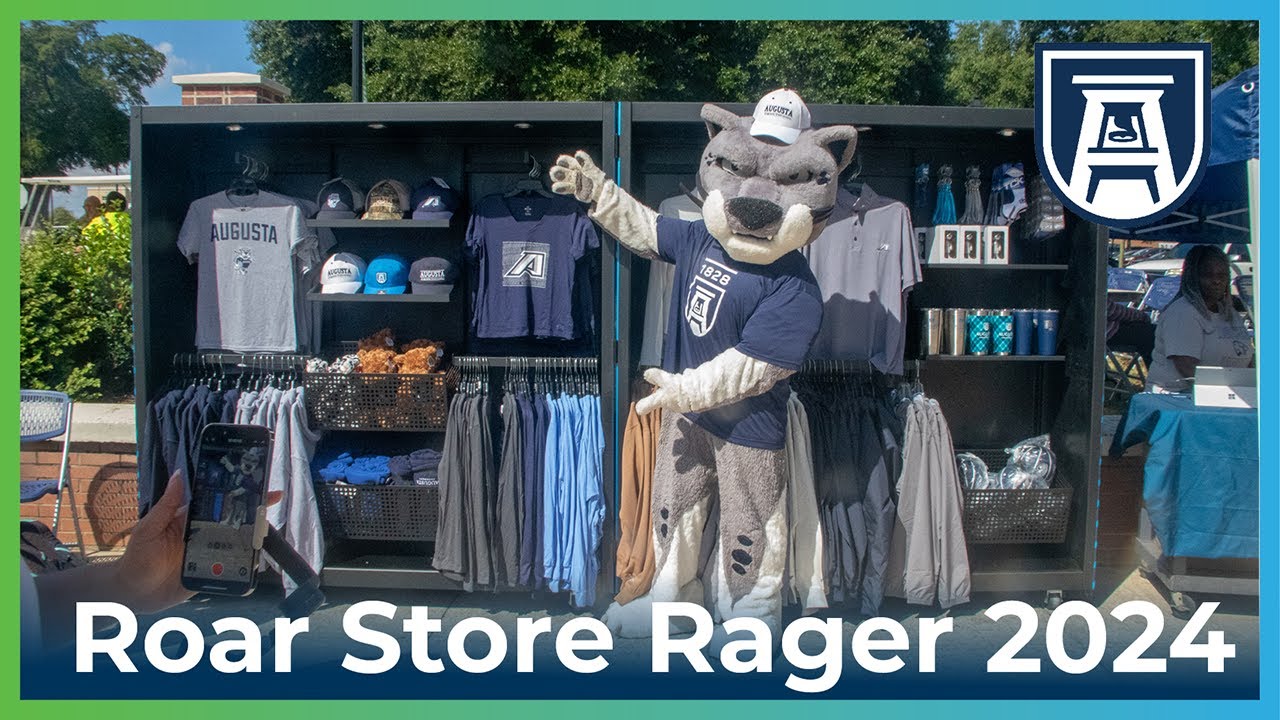 Campus goes wild for new merch 🎉 | Roar Store Rager 2024 - YouTube