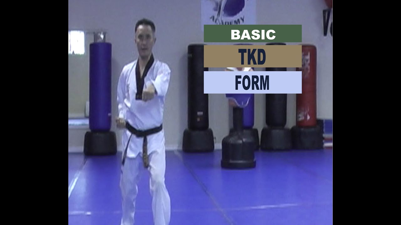 Basic TKD form 기본품새 - YouTube