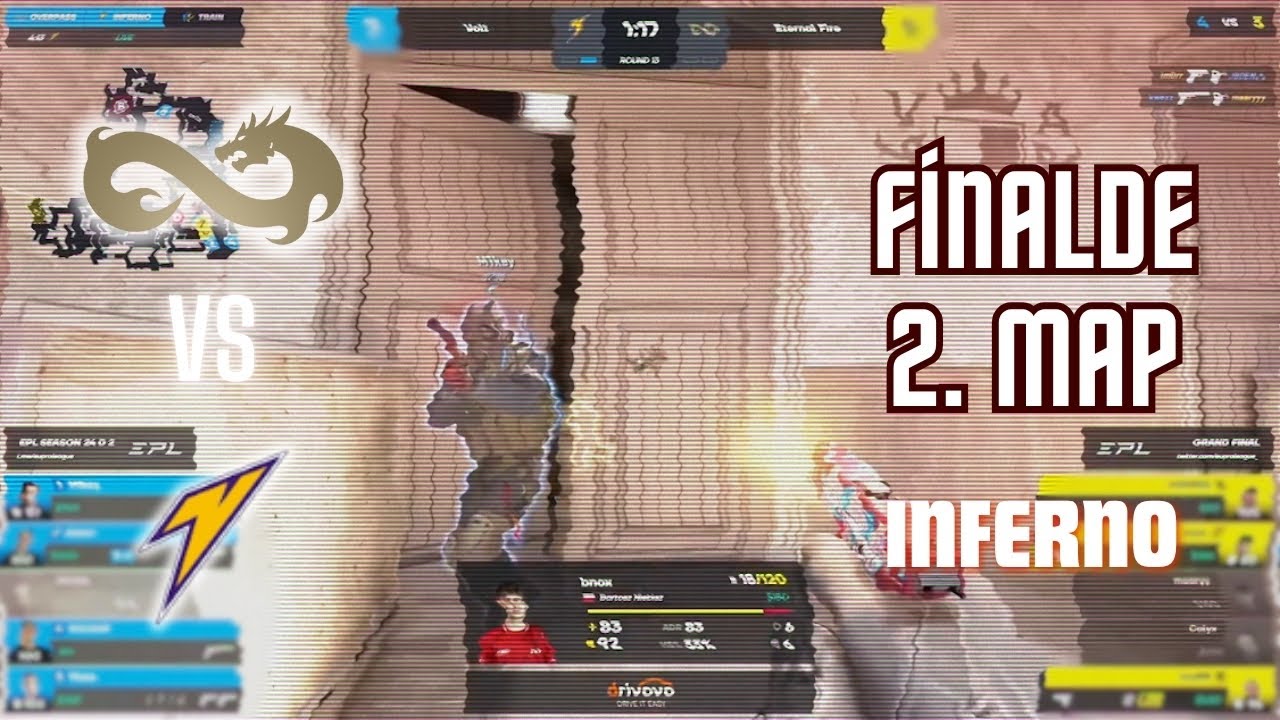 FİNAL! ETERNAL FIRE vs VOLT - MAP 2 - INFERNO HIGHLIGHTS - European Pro ...