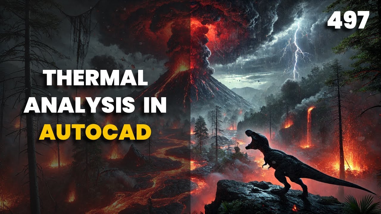 497. Thermal Analysis in AutoCAD | Heat Transfer, Chemical Engineering ...