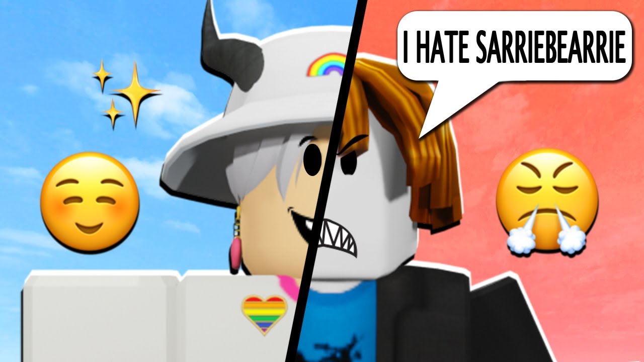 I went UNDERCOVER as my own HATER in roblox - YouTube