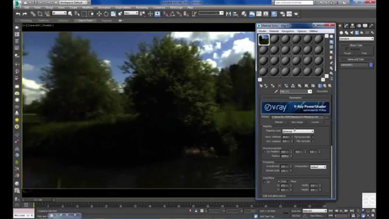 Setting HDRI 3ds max - YouTube