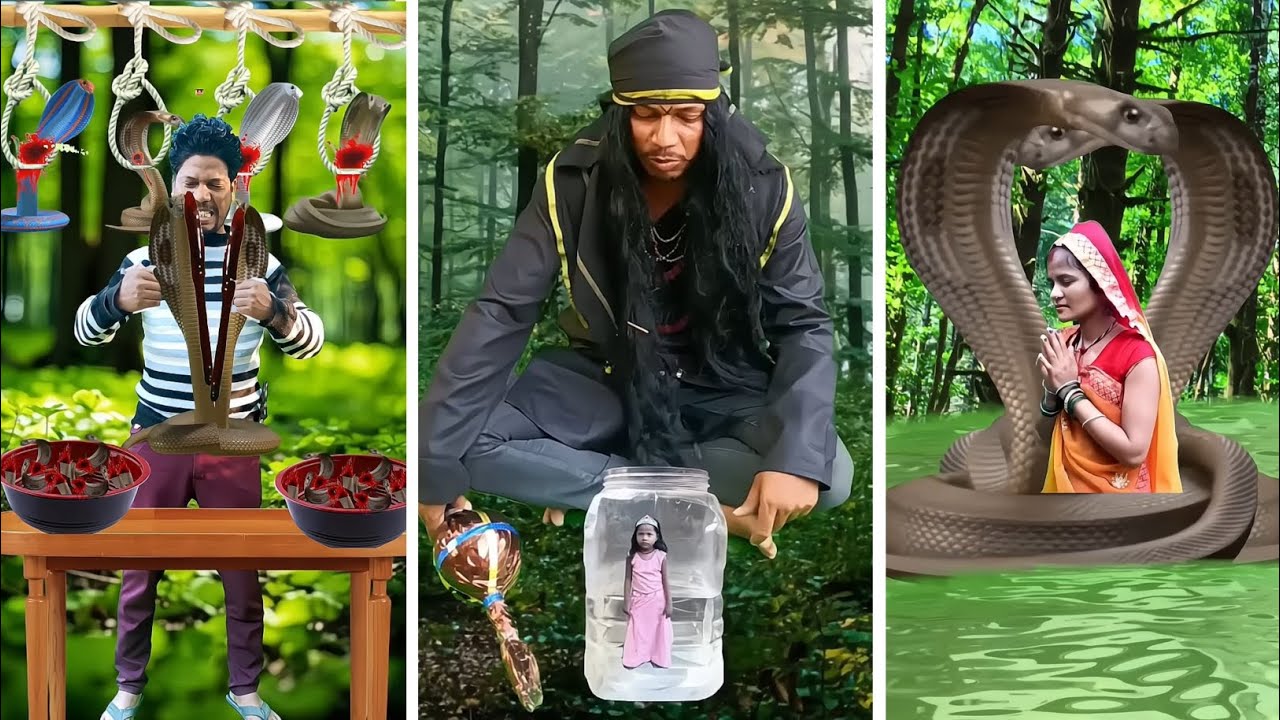 इच्छाधारी नागिन और सपेरा की कहानी 🐍🐍🐍| इच्छाधारी नागिन कि और शिकारी कि ...