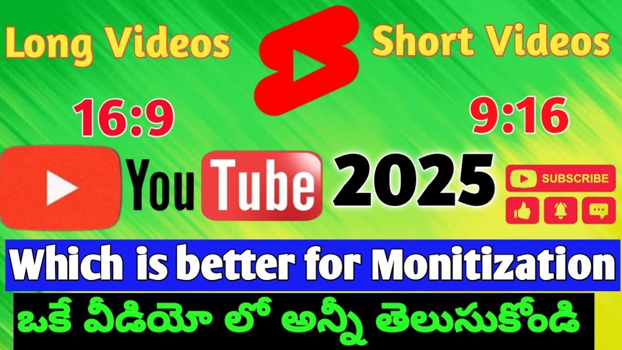 Shorts Vs Long Videos Which is best in 2025 || YouTube Long Videos vs ...