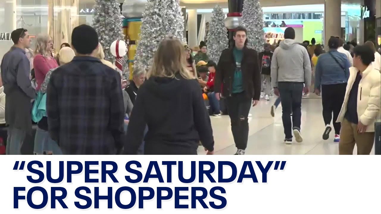 Super Saturday: 'Historic' shopping day predicted ahead of Christmas ...