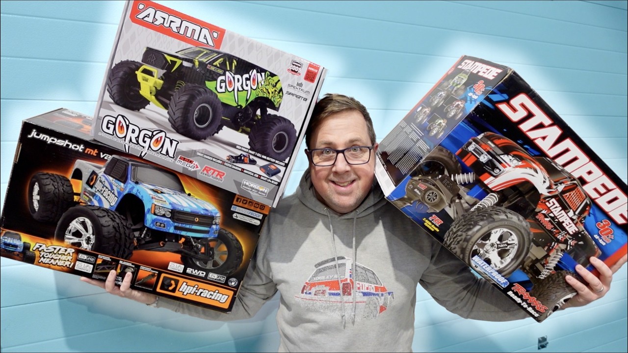 $200 RC Monster Truck BATTLE! - YouTube